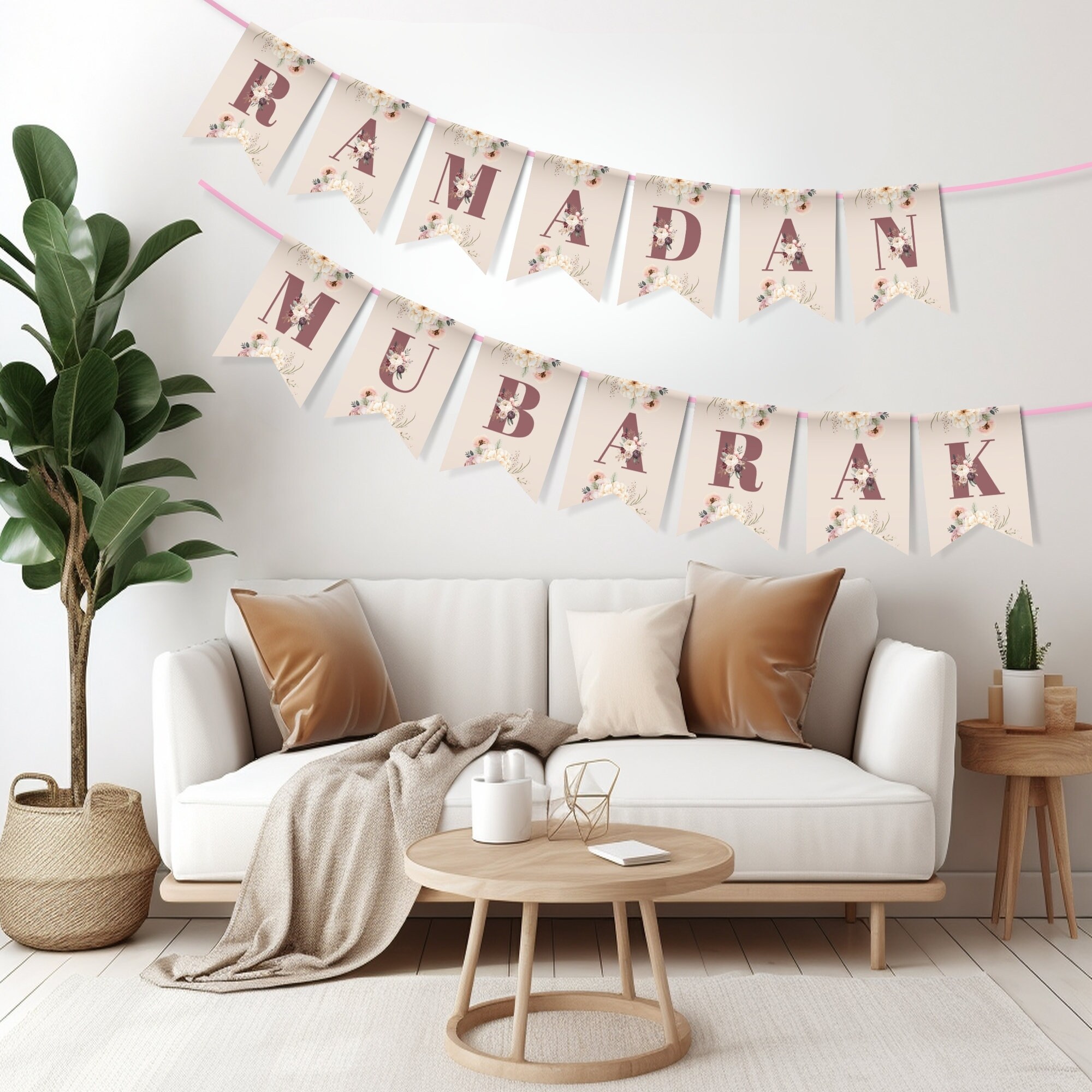 Ramadan Mubarak Bunting INSTANT DOWNLOAD Printable Ramadan - Etsy