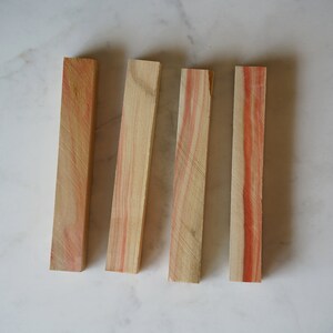 Rare Spalted Boxelder Wood Blanks Set of 4 - Etsy