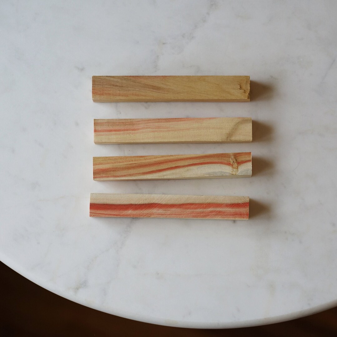 Rare Spalted Boxelder Wood Blanks Set of 4 - Etsy