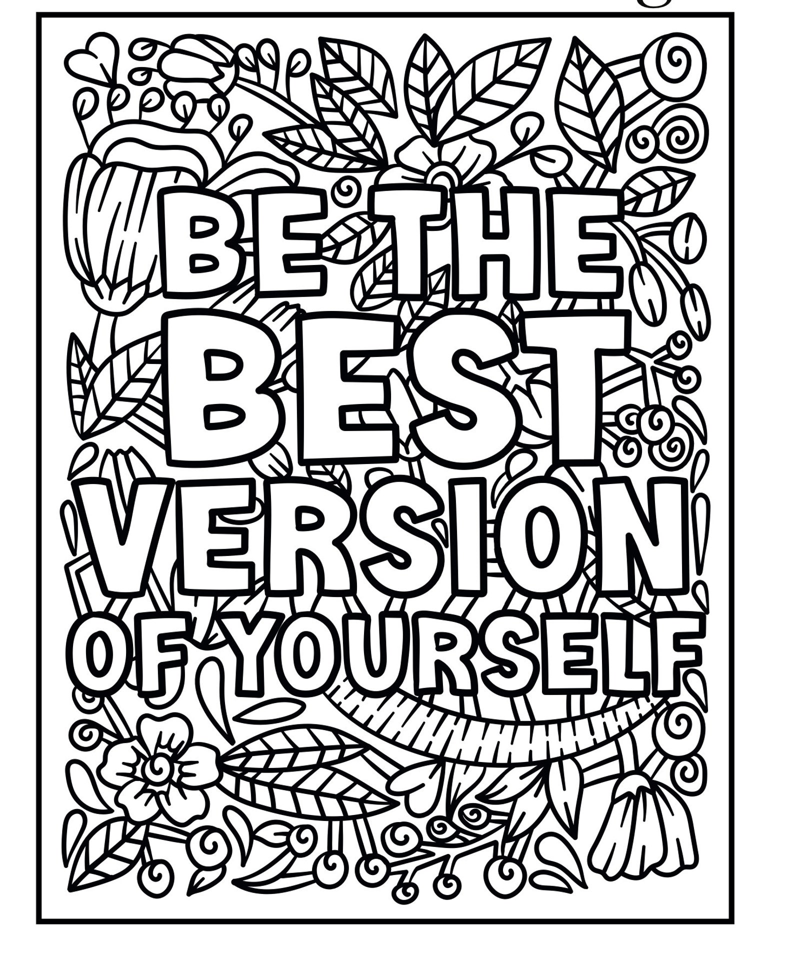 43 Pages Digital Mindful Stress Relief Coloring Images - Etsy