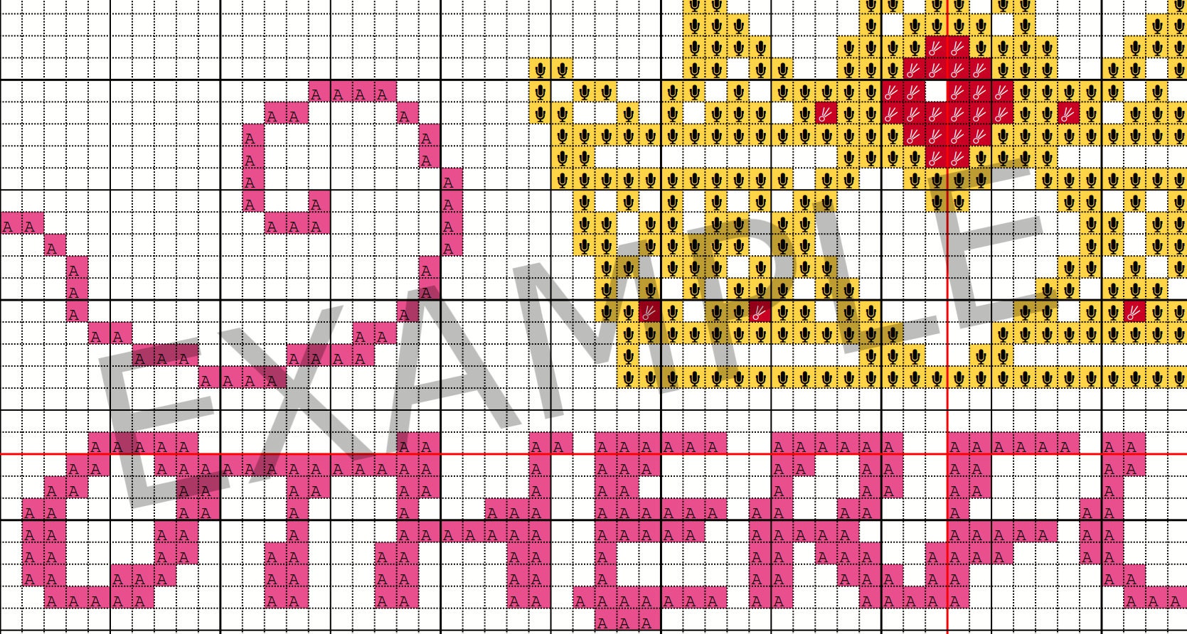 Flogger Cross Stitch Pattern, Bondage Spankers and Floggers Sexy Sewing ...