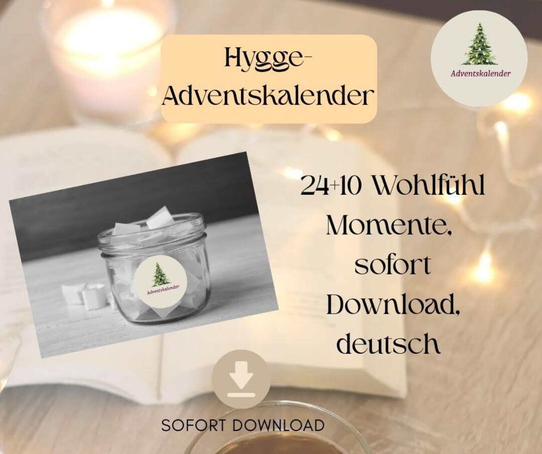 Hygge Advent Calendar – 24 Well-being Rituals, Hygge Advent Calendar ...