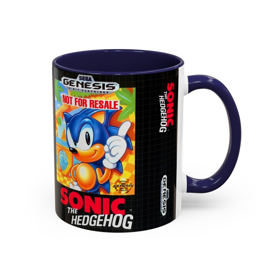 Sonic the Hedgehog Sega Genesis Accent Coffee Mug, 11oz - Etsy