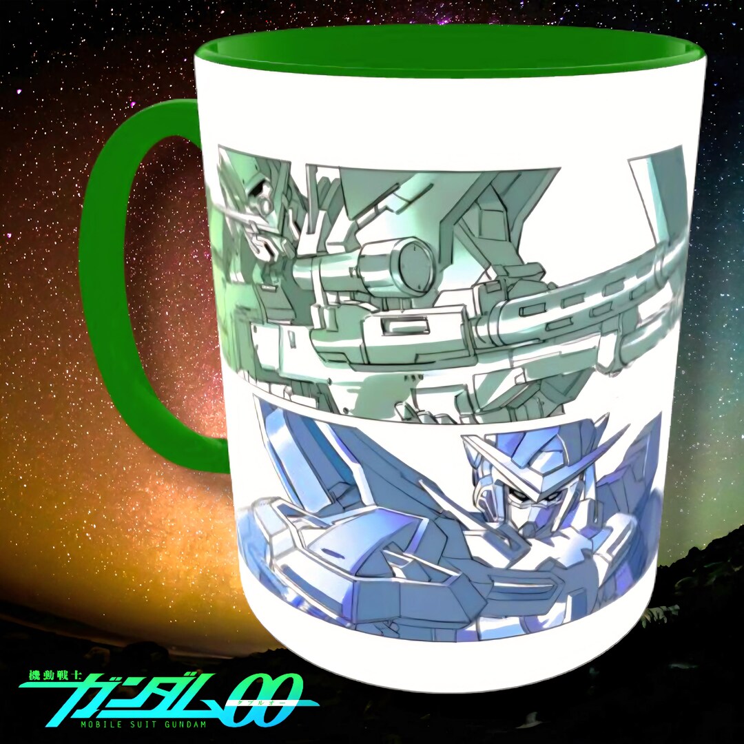 Gundam 00 Coffee Mug - Exia Dynames Kyrios Virtue Fan Favorite, Ideal ...