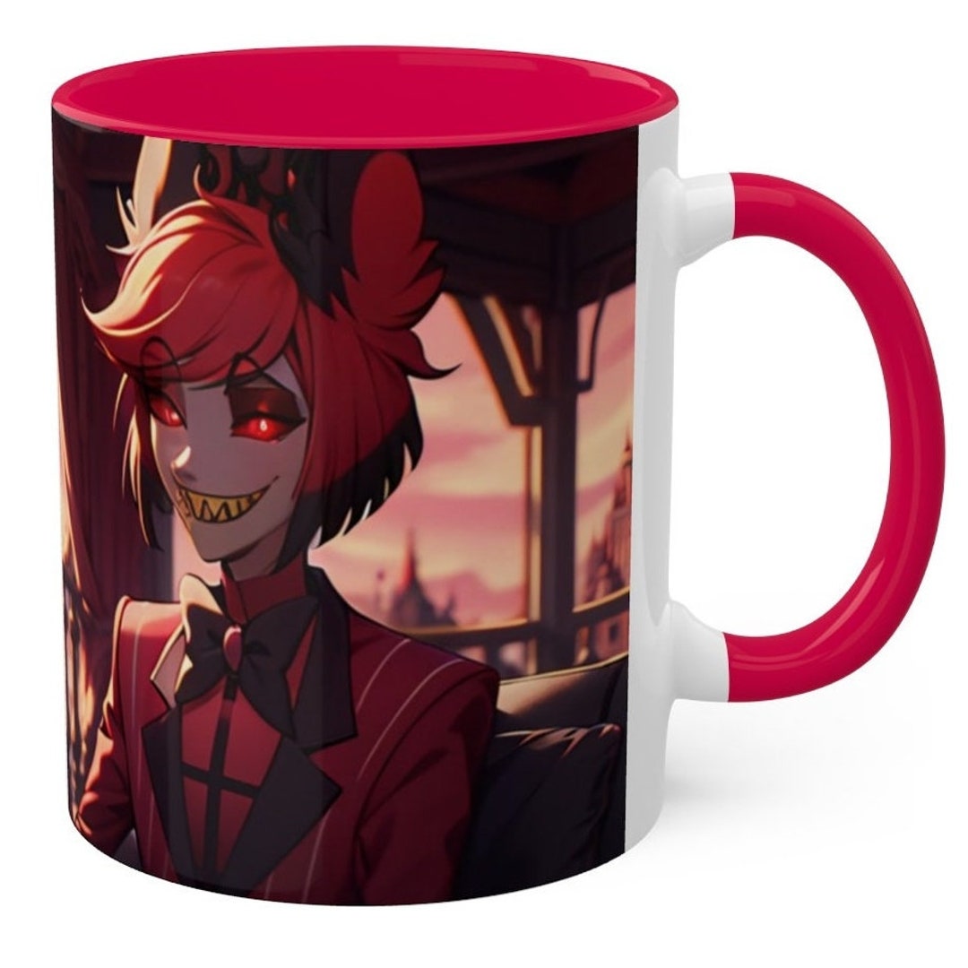 Alastor Mug, Hazbin Hotel Coffee Cup, 11oz Ceramic Mug With Colored ...