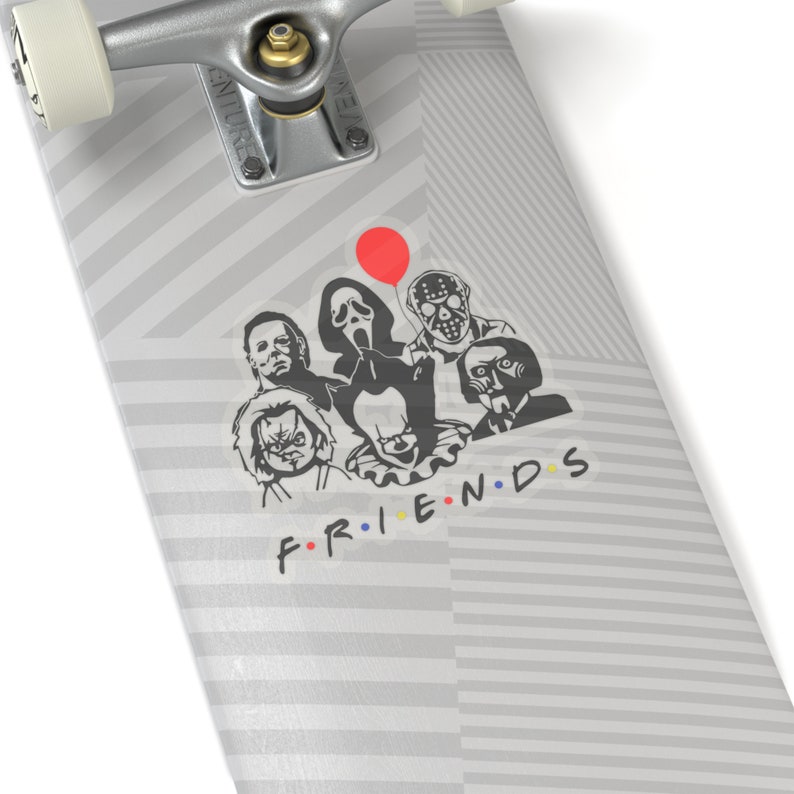 Horror Fans " Friends" Kiss-cut Sticker - Etsy
