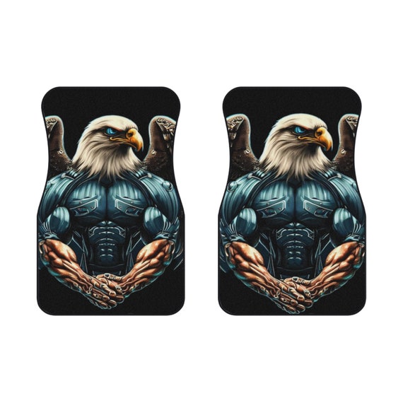 Custom Philadelphia Eagles car mats NFL Fan Gear Auto floor mats Philadelphia Eagles merchandise Premium car mats Gift for Eagles fans