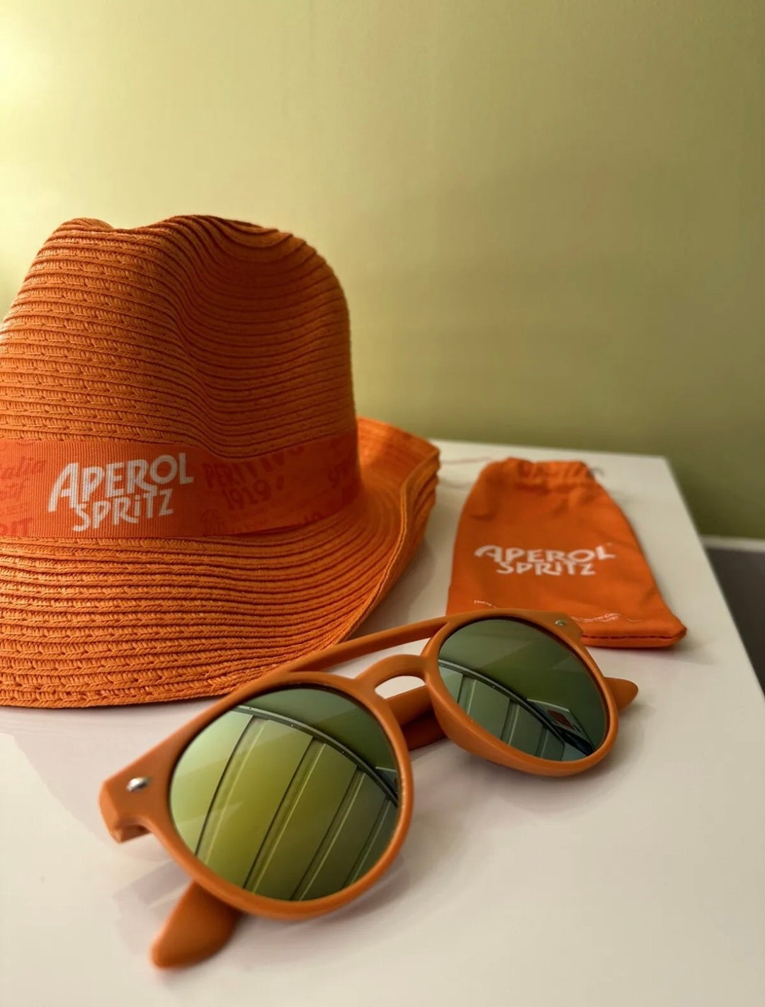 Aperol Spritz Hat and Sunglass Christmas Birthday Present , Beach Party ...
