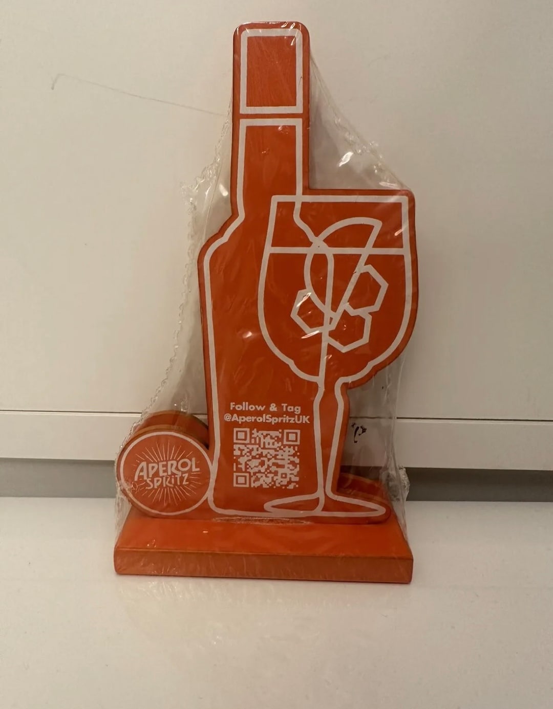 Aperol Spritz Napkin Holder Menu Holder Orange Christmas Gift - Etsy