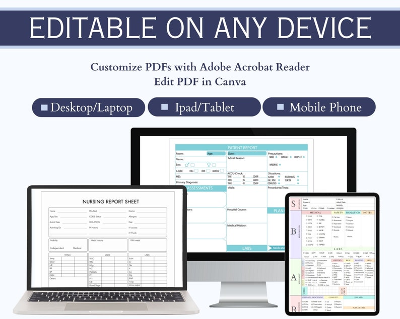SBAR Nurse Report Pcu Brain Sheet Icu Nurse Report Sheet Cvicu Medsurg ...