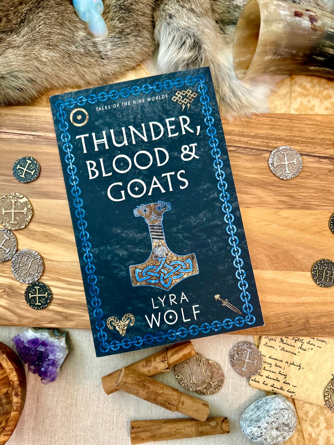 Thunder, Blood, and Goats (signed) - Etsy