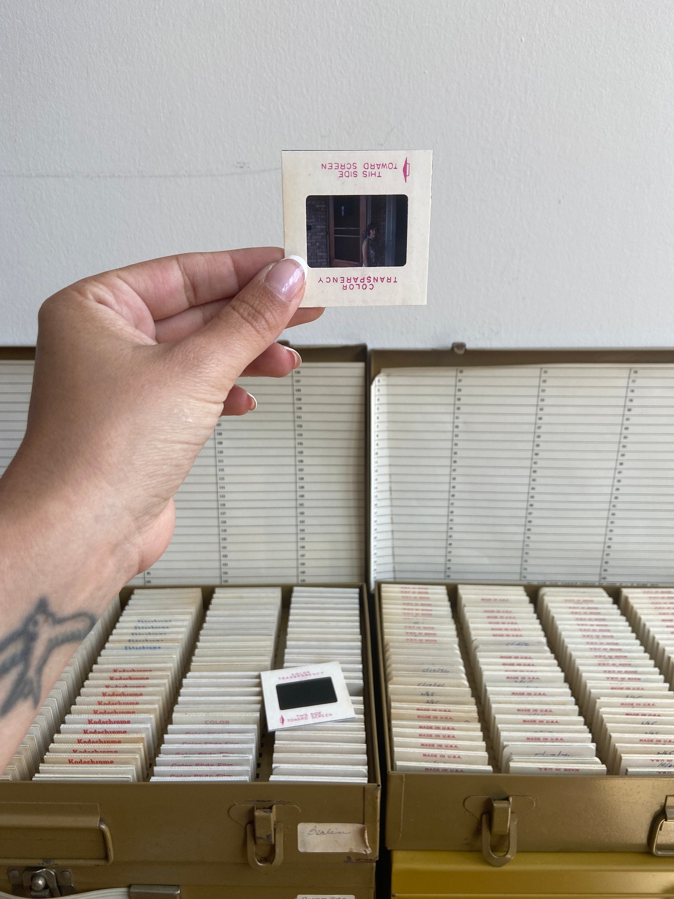 Curated Selection of 100 Found Film Slides - Etsy