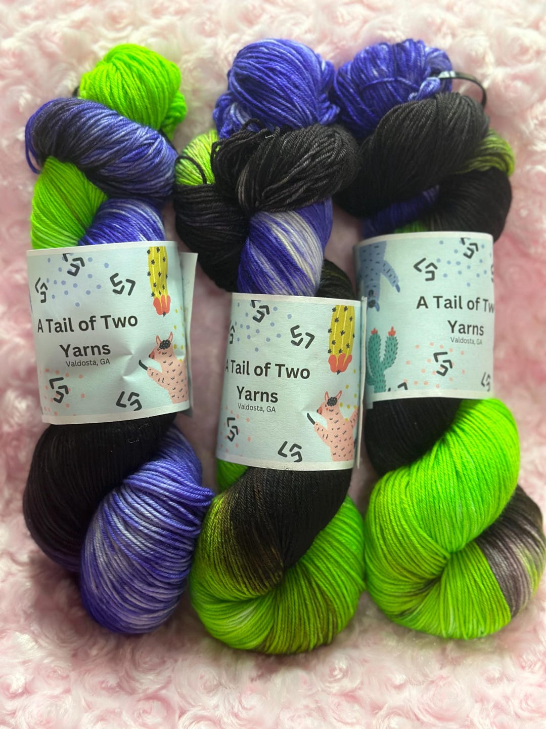 Witch’s Brew Dyed-yarn-merino Wool-hank- Fingering Weight-sock Weight ...