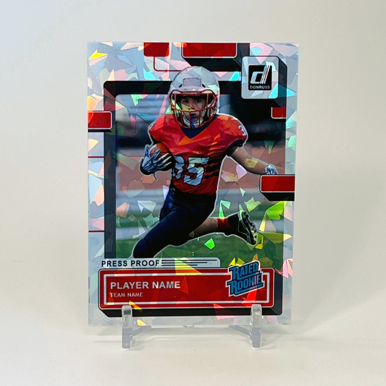 Custom Sports Cards Panini Donruss 2022 base/holo/cracked - Etsy