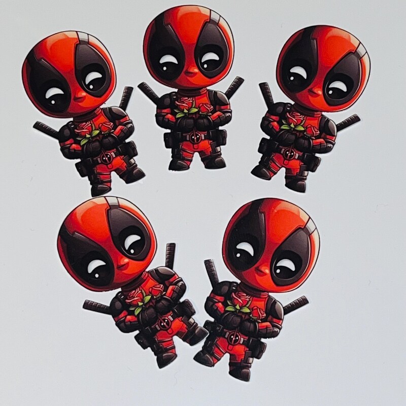 Deadpool Chibi Sticker - Etsy