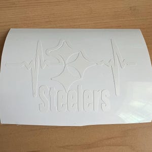 Steelers Decal for Car Windows/ Laptops/ Water Bottles - Etsy