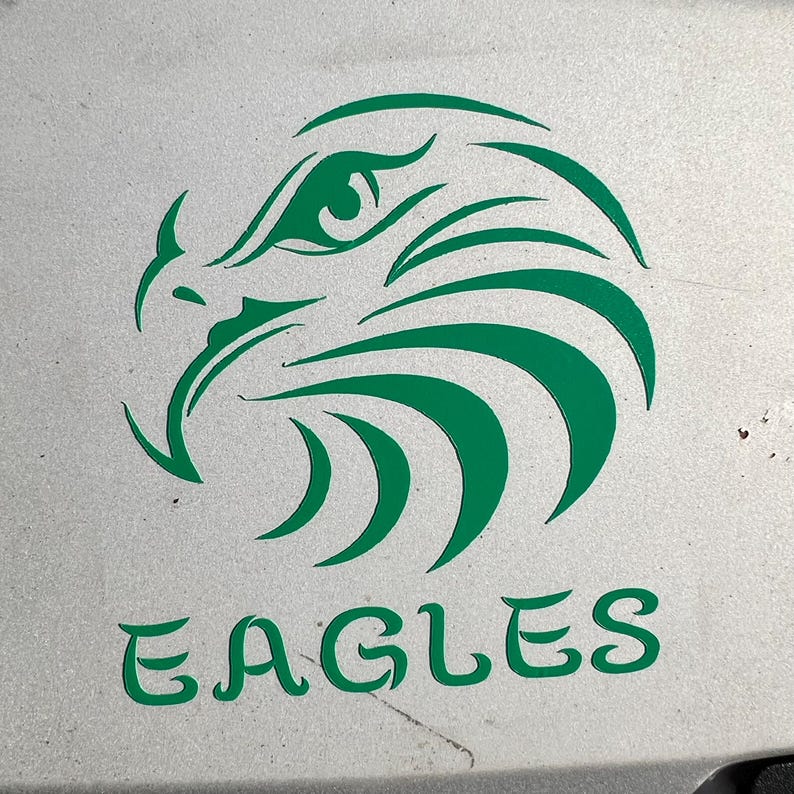 Philadelphia Eagles Car/ Laptop Decal - Etsy