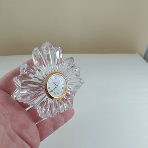 Vintage Mini Clock Mantel Table Clock, Collectible Dollhouse Clock ...