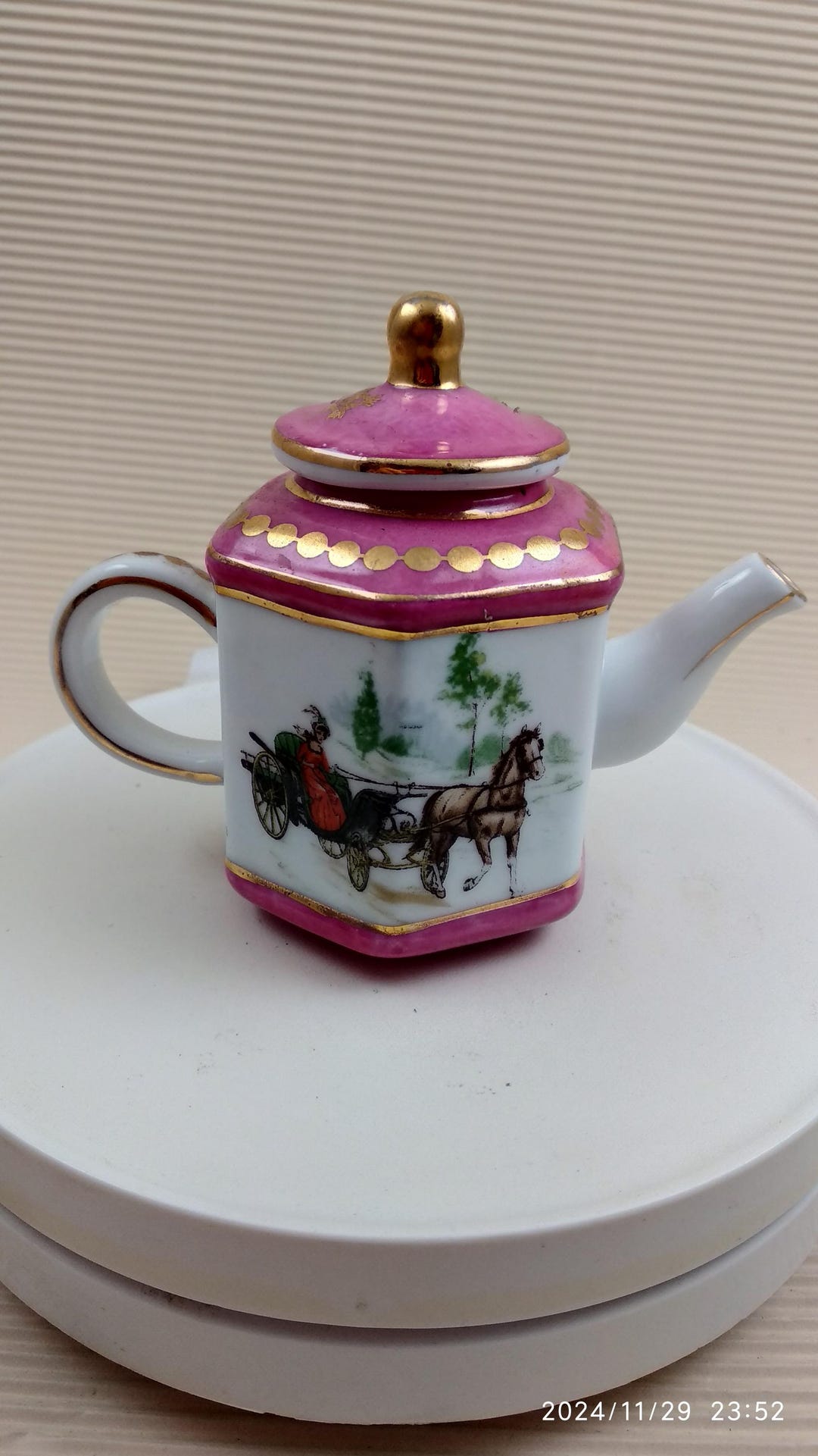 Vintage Mini Teapot Porcelain - Etsy