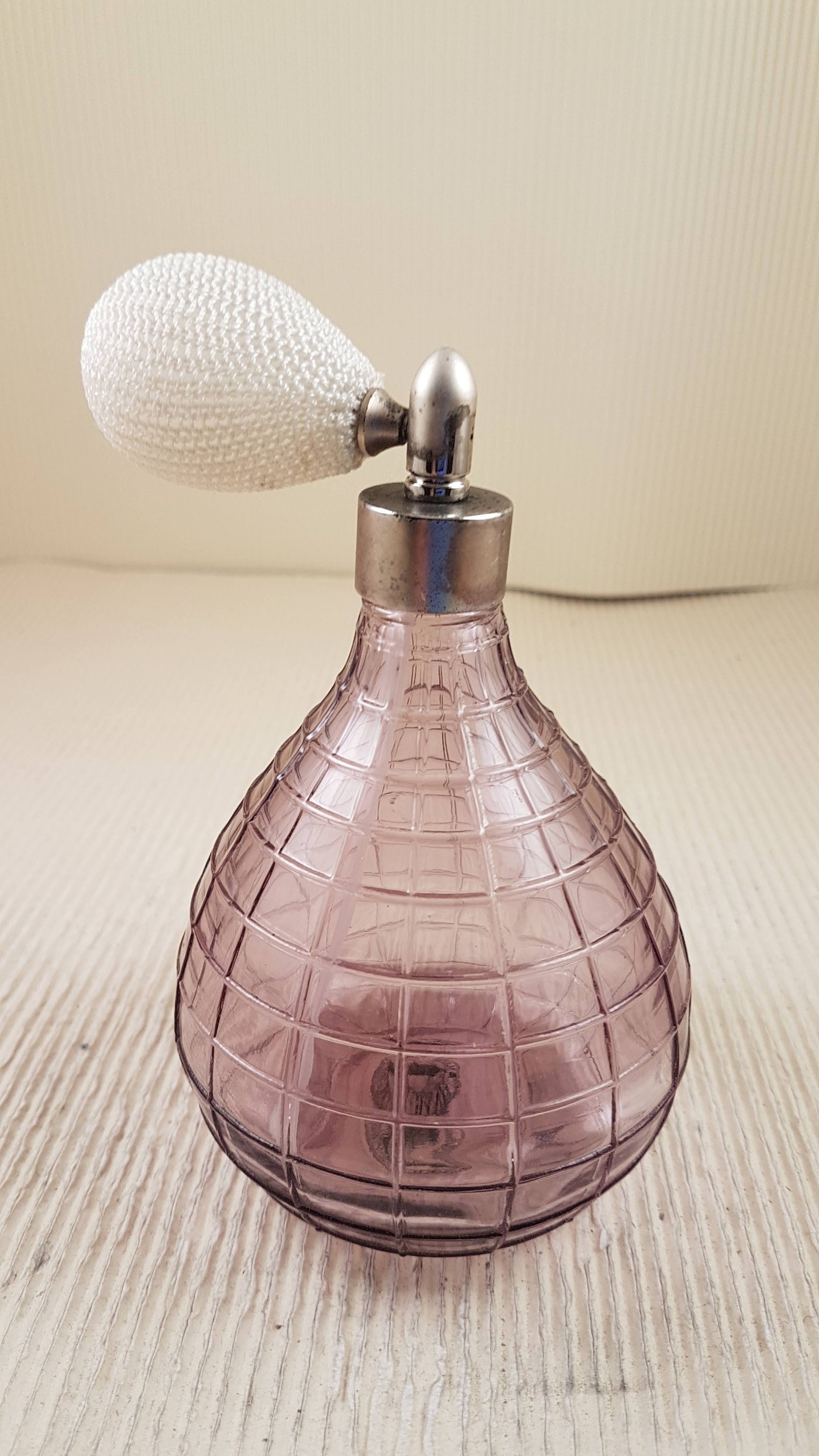 Glass Spray Bottle Container Vintage Clear Refillable Perfume Spray ...