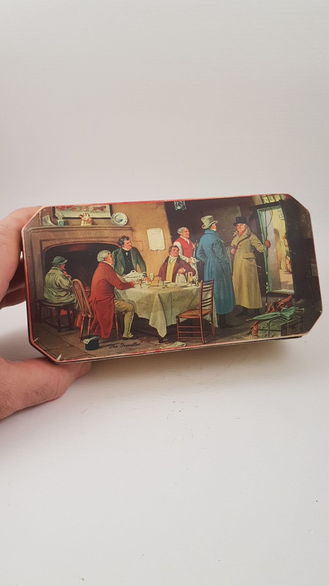 Vintage Antique W. R. Jacob Co. (l-pool) Biscuit Manufacturers Tin ...