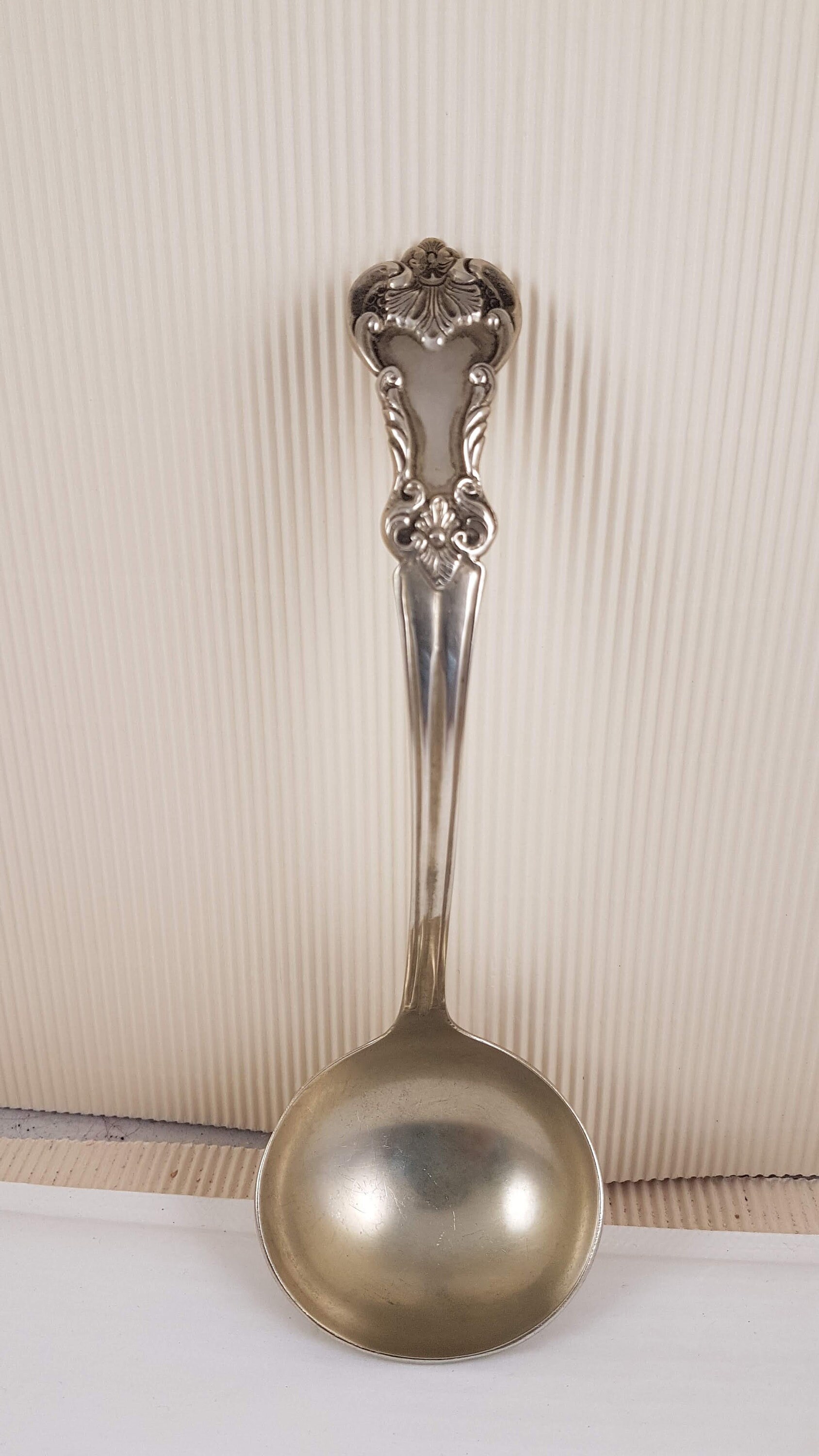 Cute Vintage Engraved Brass Ladle Antique - Etsy