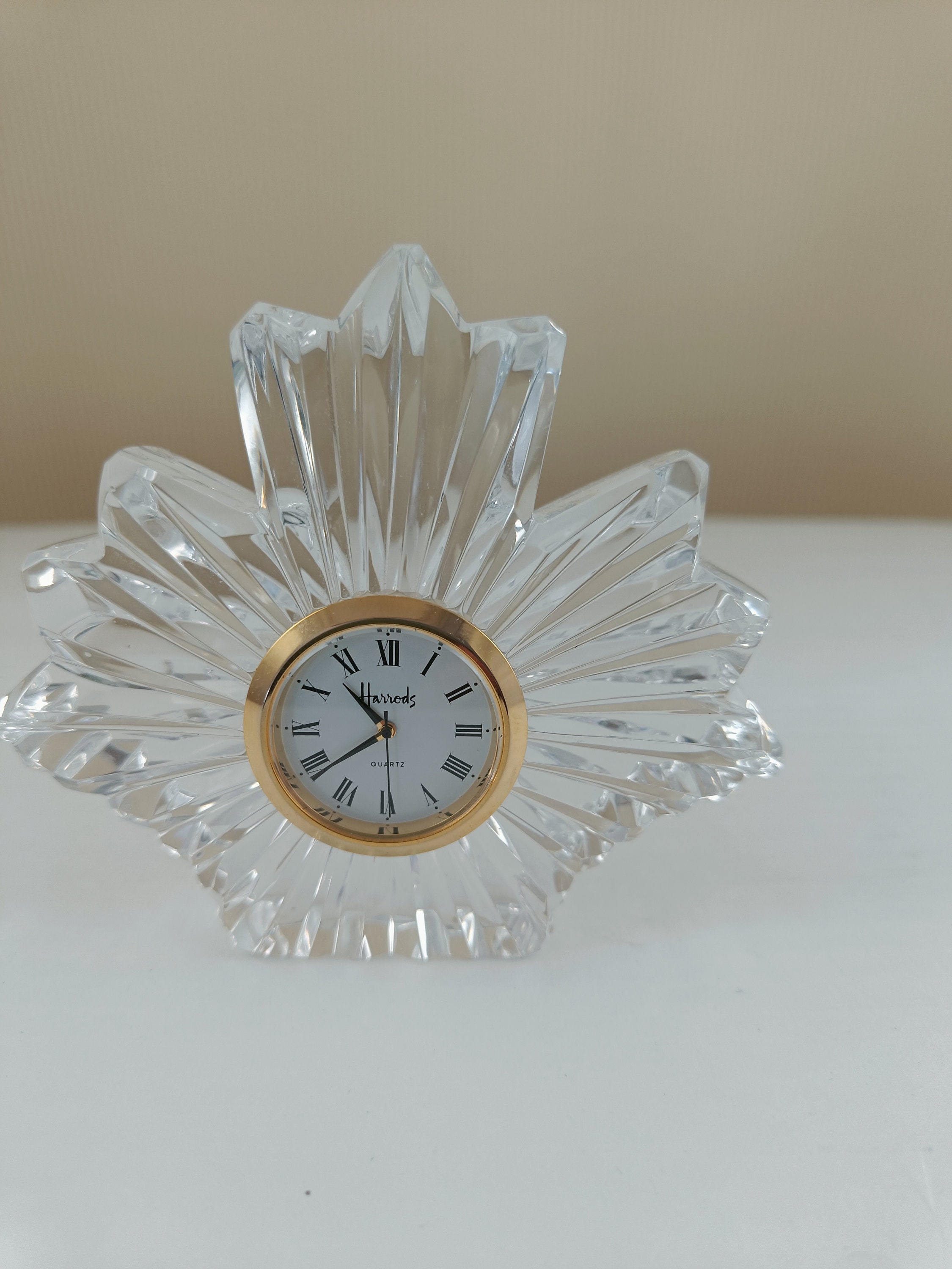 Vintage Mini Clock Mantel Table Clock, Collectible Dollhouse Clock ...