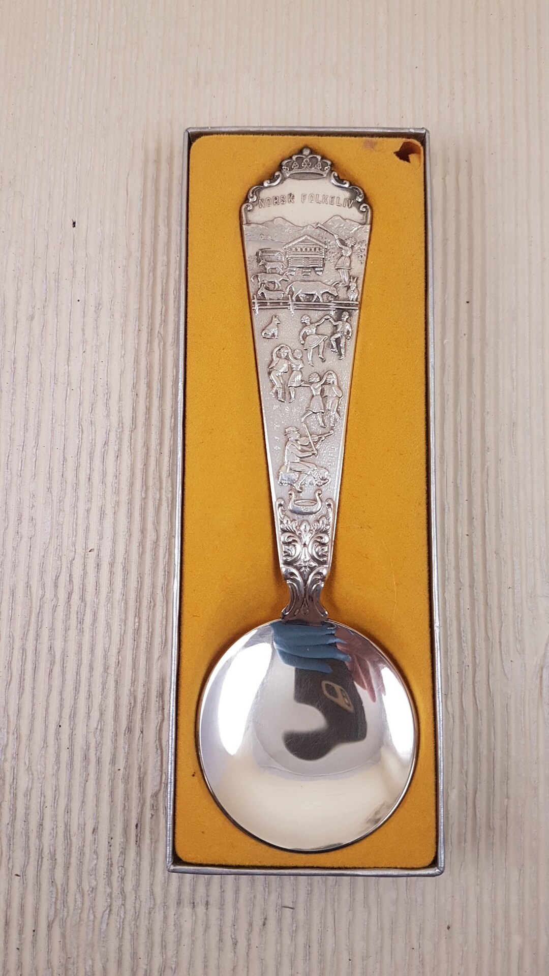 Vintage Norway Silver Plate Norway Spoon Scandinavian Souvenir - Etsy