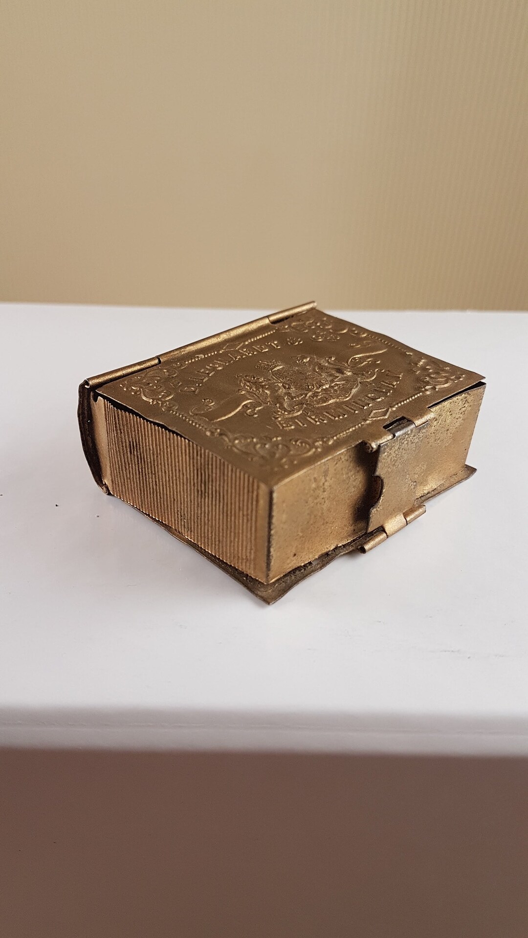 Antique English Book Form Pen Nib Box by D. Leonardt & Co. - Etsy