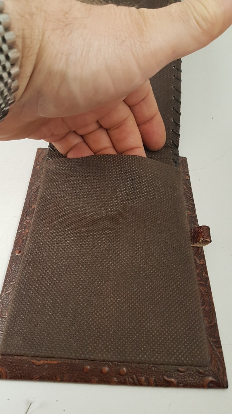 Vintage Old Notebook Cover Souvenir Genuine Leather Spain Dancing ...