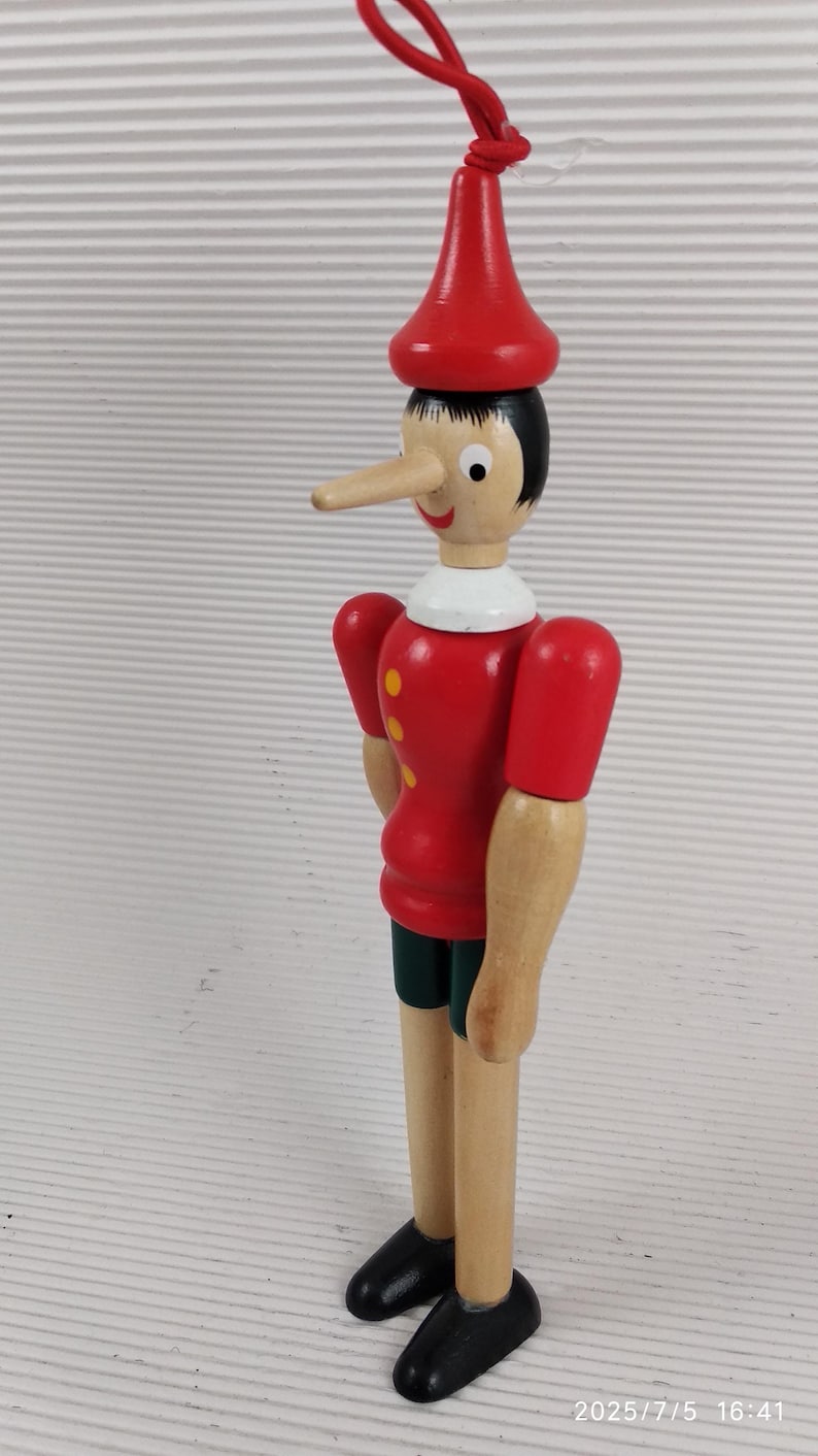 Vintage Pre Owned Pinocchio Puppet Wood Toy - Etsy