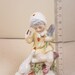 Vintage Porcelain Girl With Goose Figurine Germany Antique With Micro ...