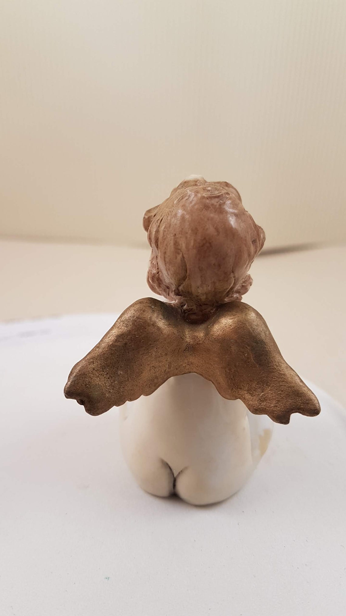 Vintage Cherub Figurine Mini Angel - Etsy