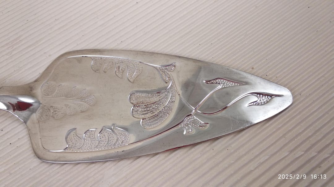 Ornate Cake Server Vintage Pie Knife Pastry Knife Pastry Server Spatula ...