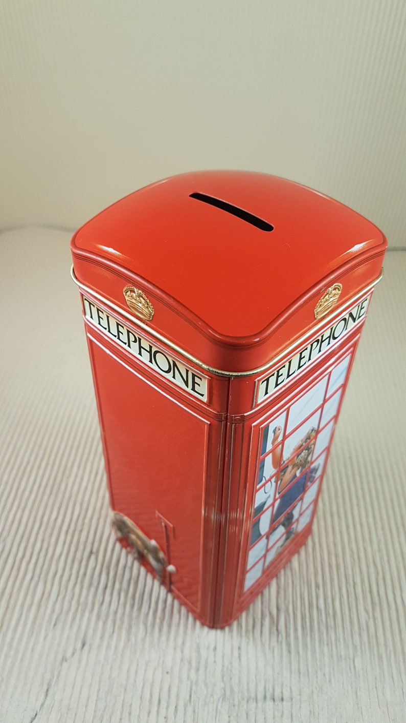 Churchill’s Heritage of England Post Box (money Box) Tin Coin Bank ...