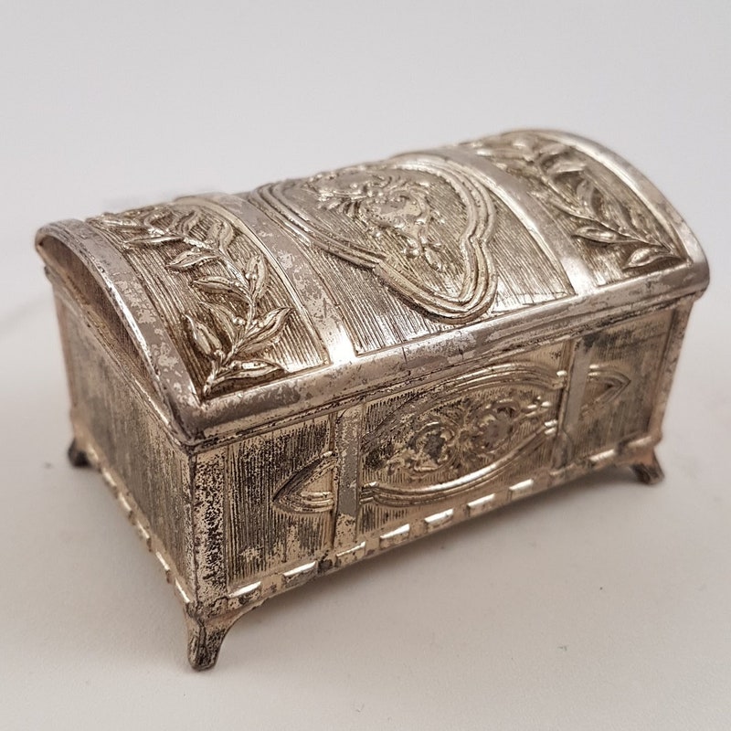 Metal Trinket Box - Etsy