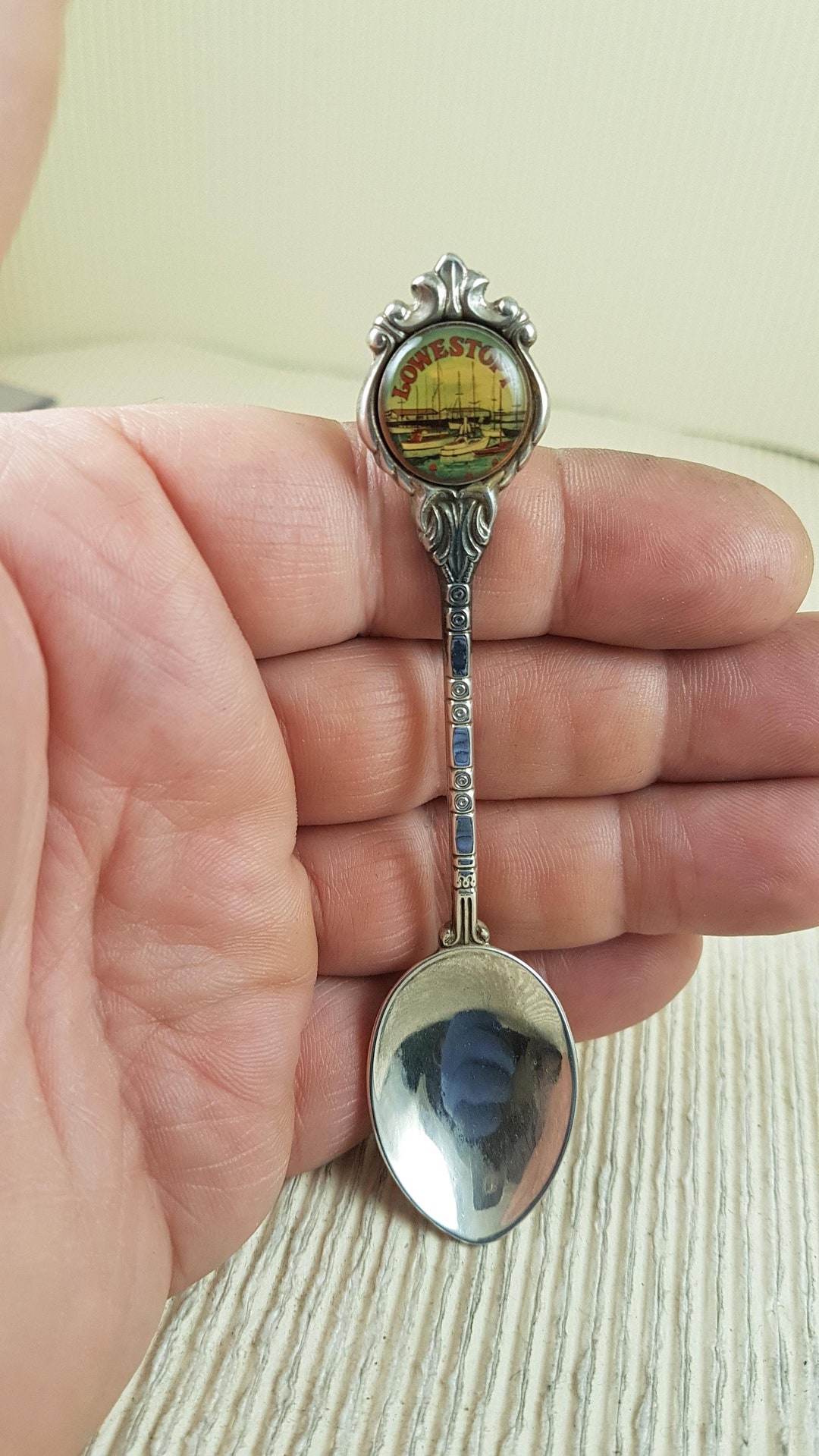 Vintage Collectible Teaspoon Silver Plated Lowerstoft in Box Stuart - Etsy