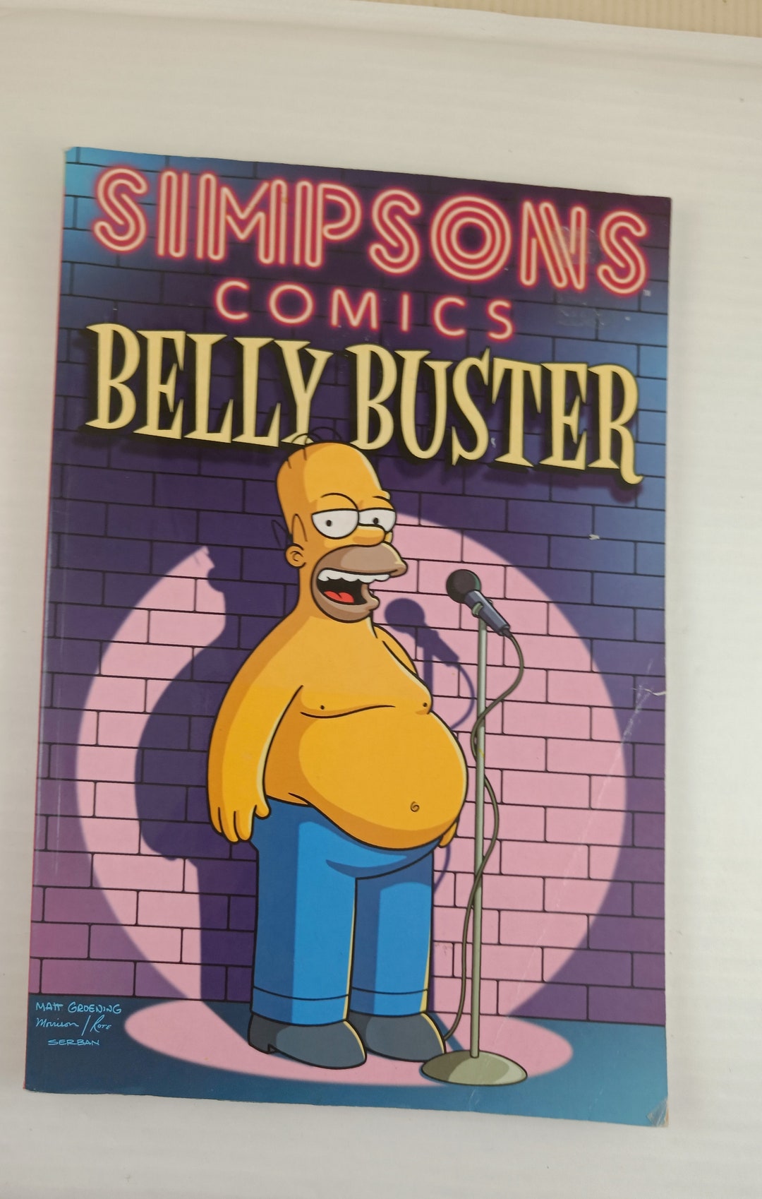 Simpsons Comics Belly Buster Vintage - Etsy