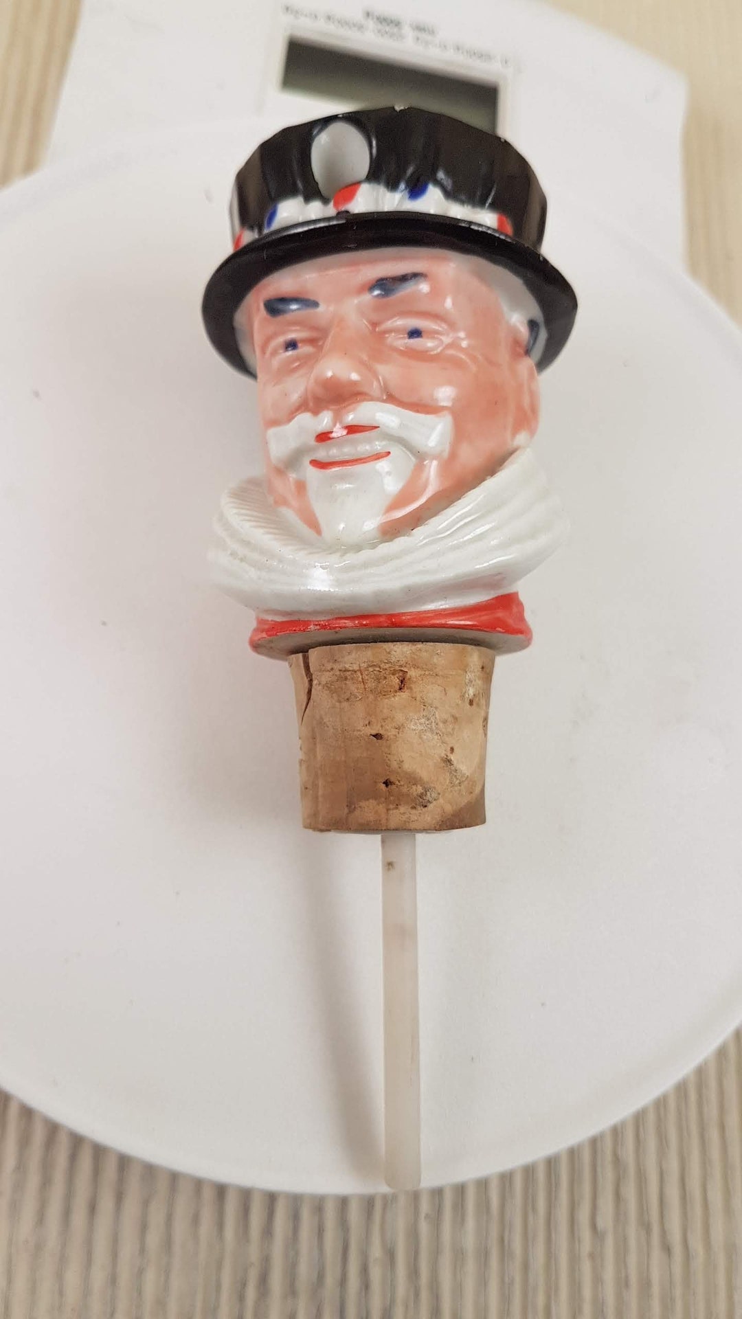 Beefeater Gin Wade Porcelain Bottle Pourer Cork Stopper - Etsy