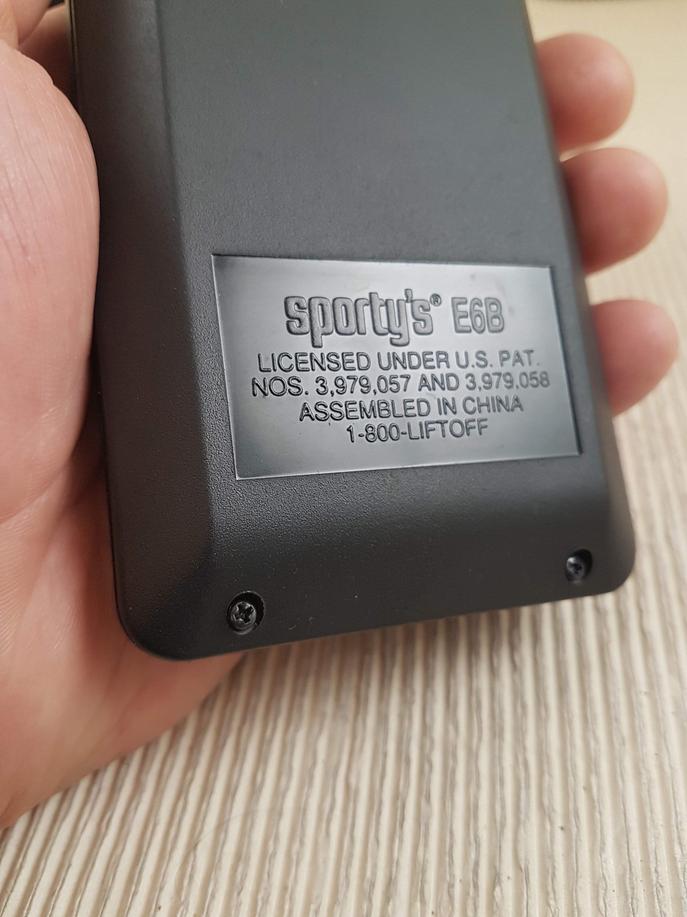 Sporty's E6B Flight Computer With Manual & Quick Reference Card - Etsy