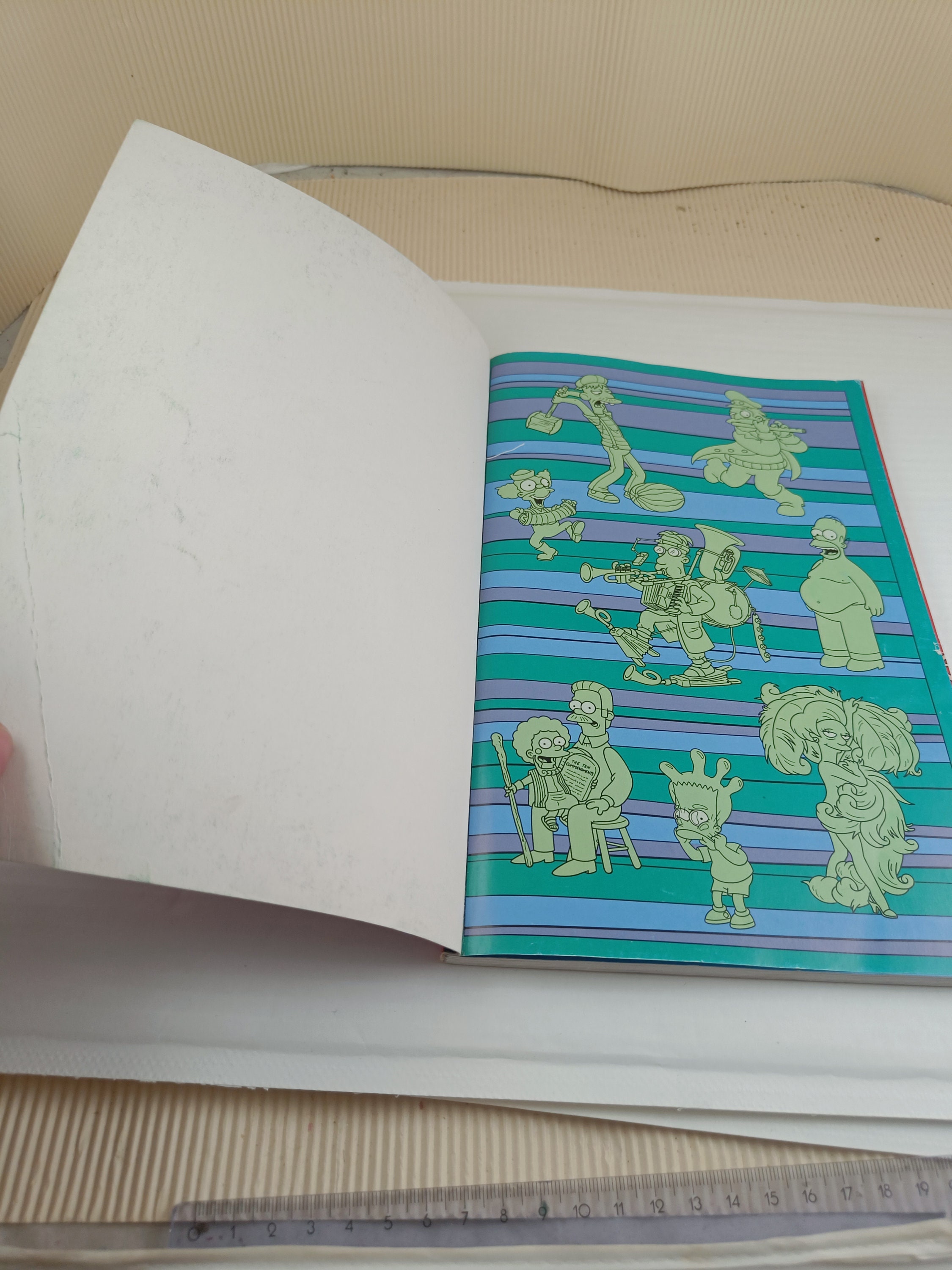 Simpsons Comics Belly Buster Vintage - Etsy