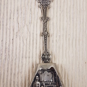 Vintage Holland Silver Spoon With Antique Scene Souvenir - Etsy