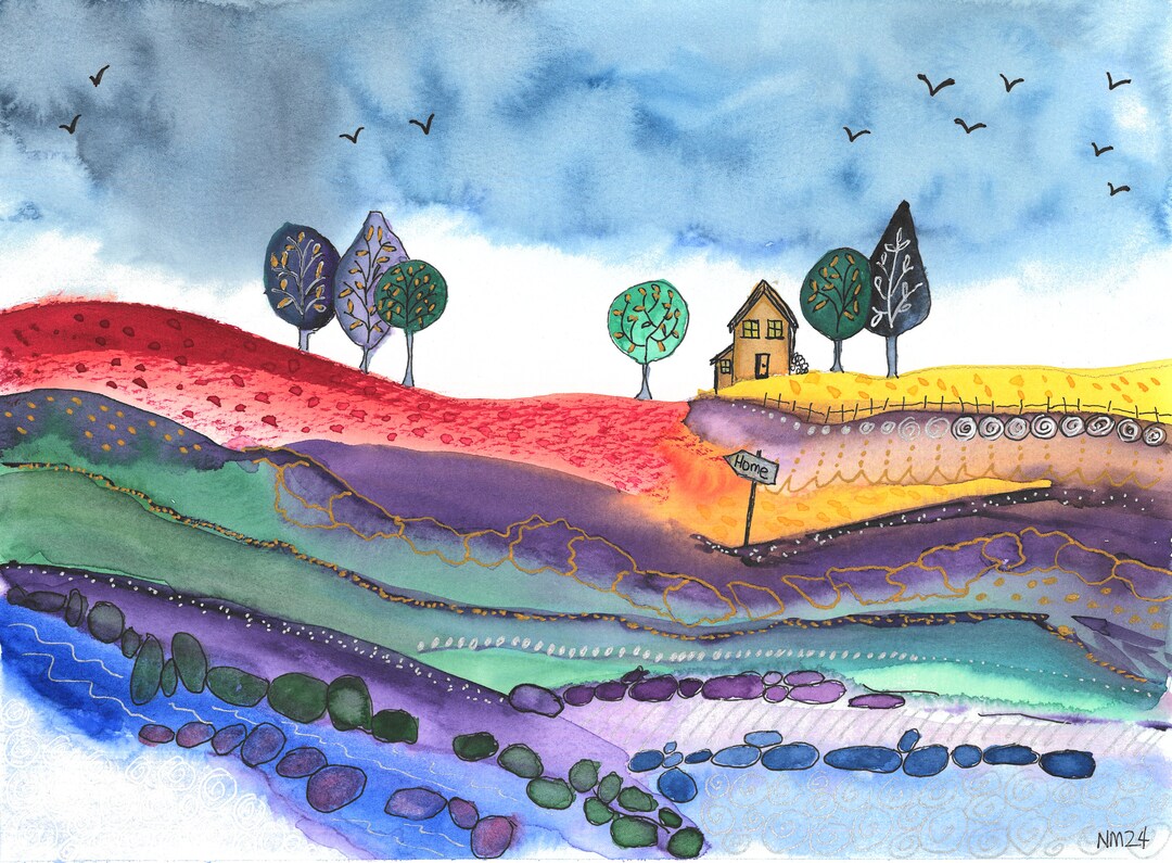 Whimsical Note Cards - Etsy