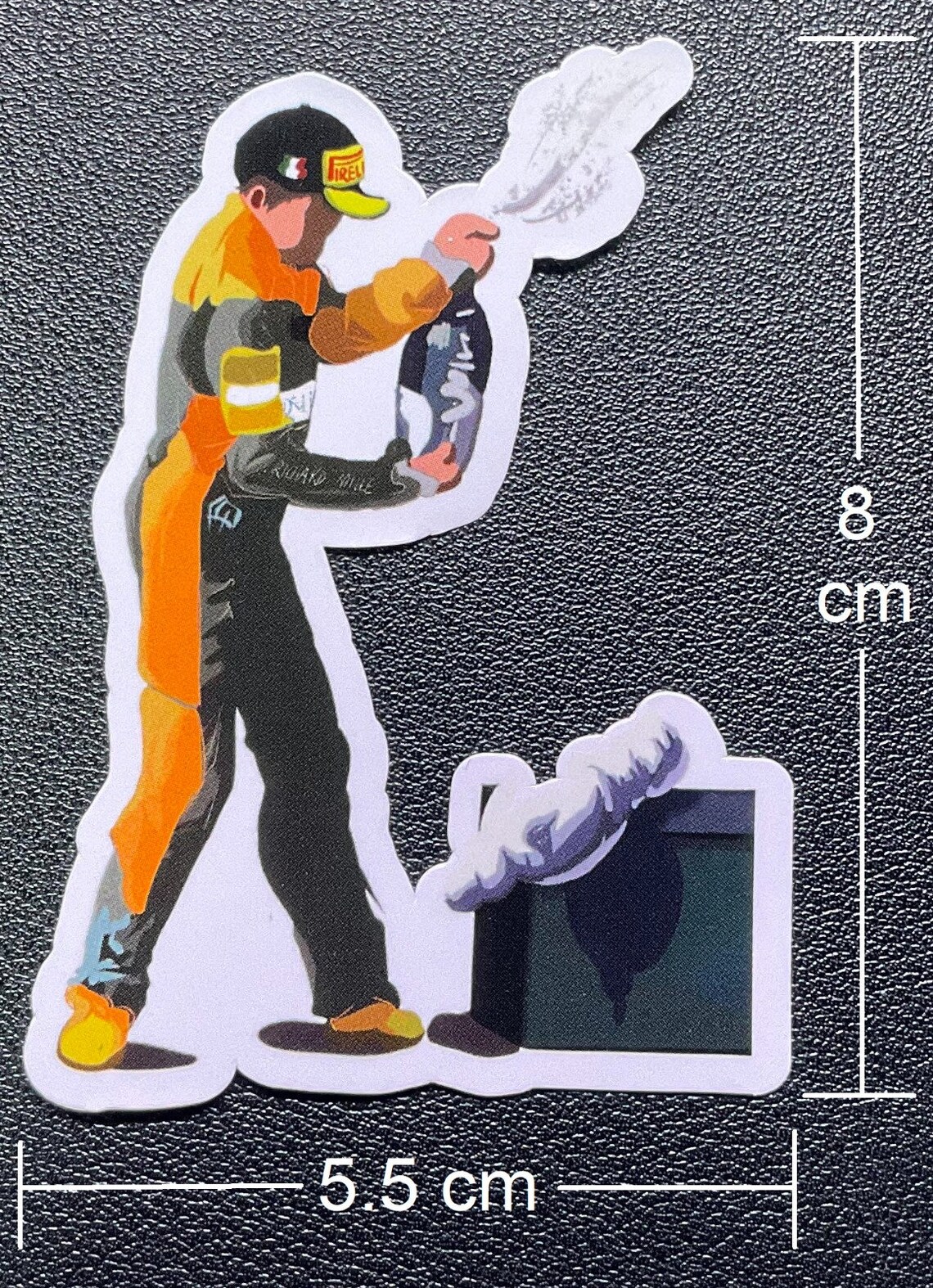 Lando Norris Sticker Lando Breaks Max Verstappen Trophy - Etsy