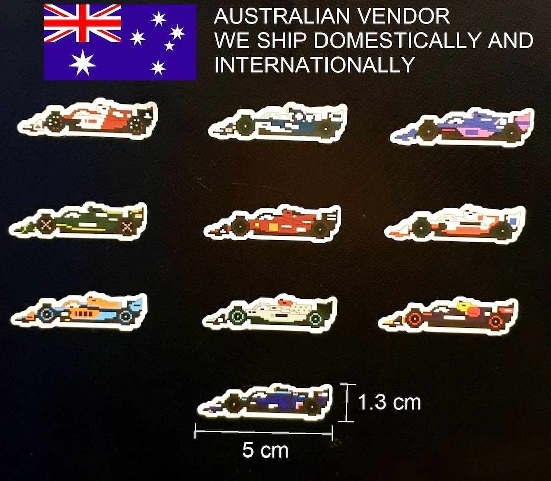 F1 Car Sticker F1 Team Car Sticker F1 Sticker Formula One Sticker - Etsy