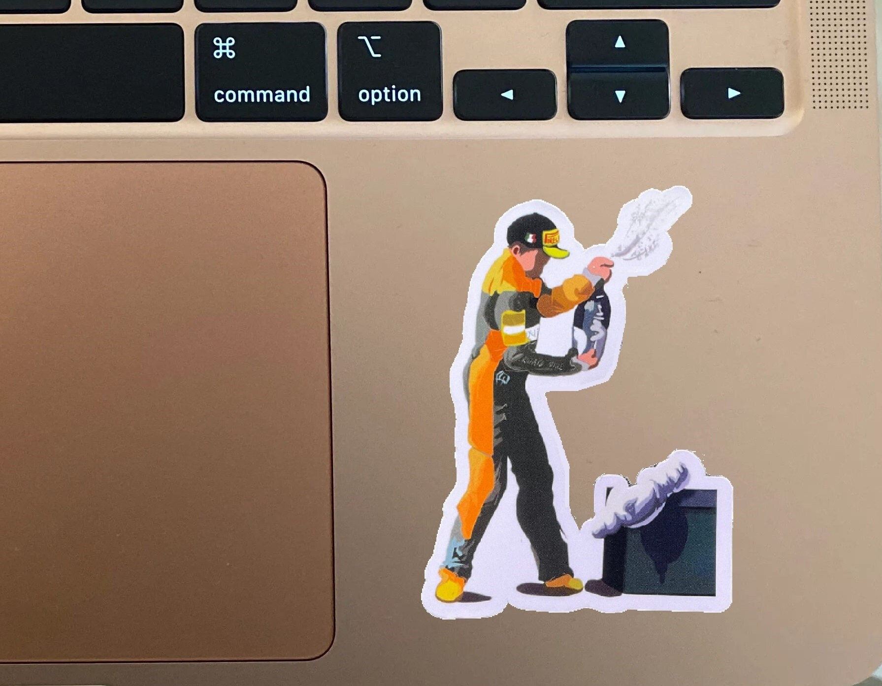 Lando Norris Sticker Lando Breaks Max Verstappen Trophy Sticker Mclaren ...