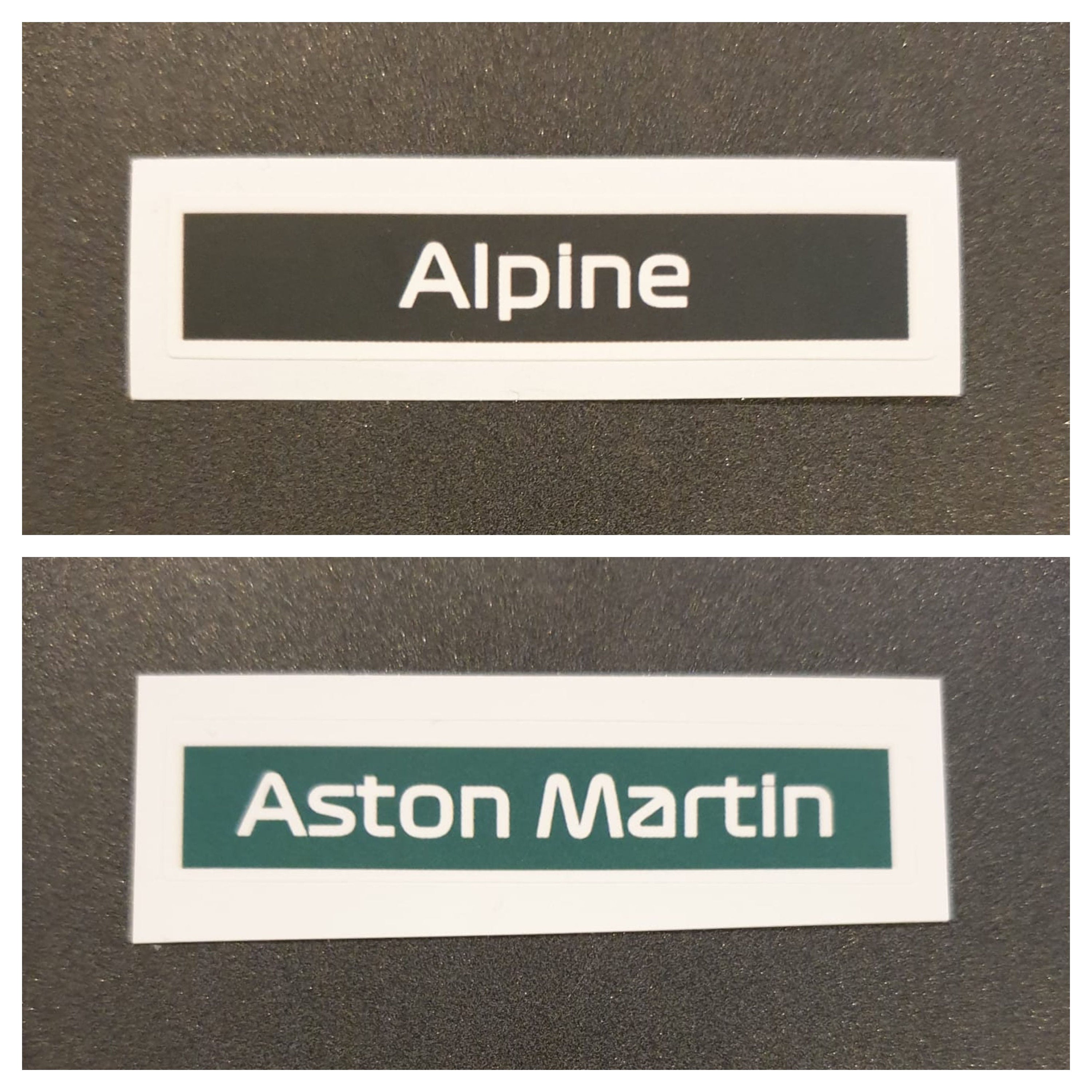 F1 Team Sticker F1 Team Name Sticker F1 Sticker Formula One Sticker - Etsy