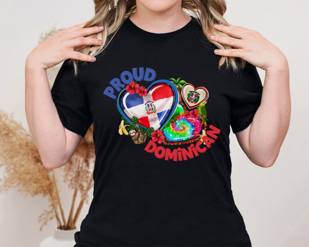 Proud Dominican Shirts, Dominican Flag Shirts, Caribbean Flag Shirts ...