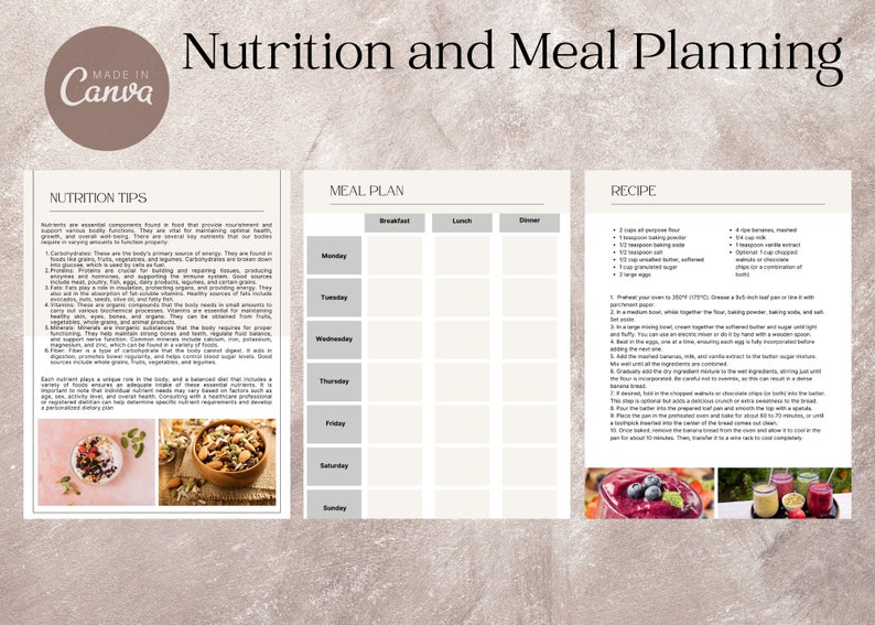 Fitness Ebook Template | Health and Nutrition Guide Book | Pre-designed ...