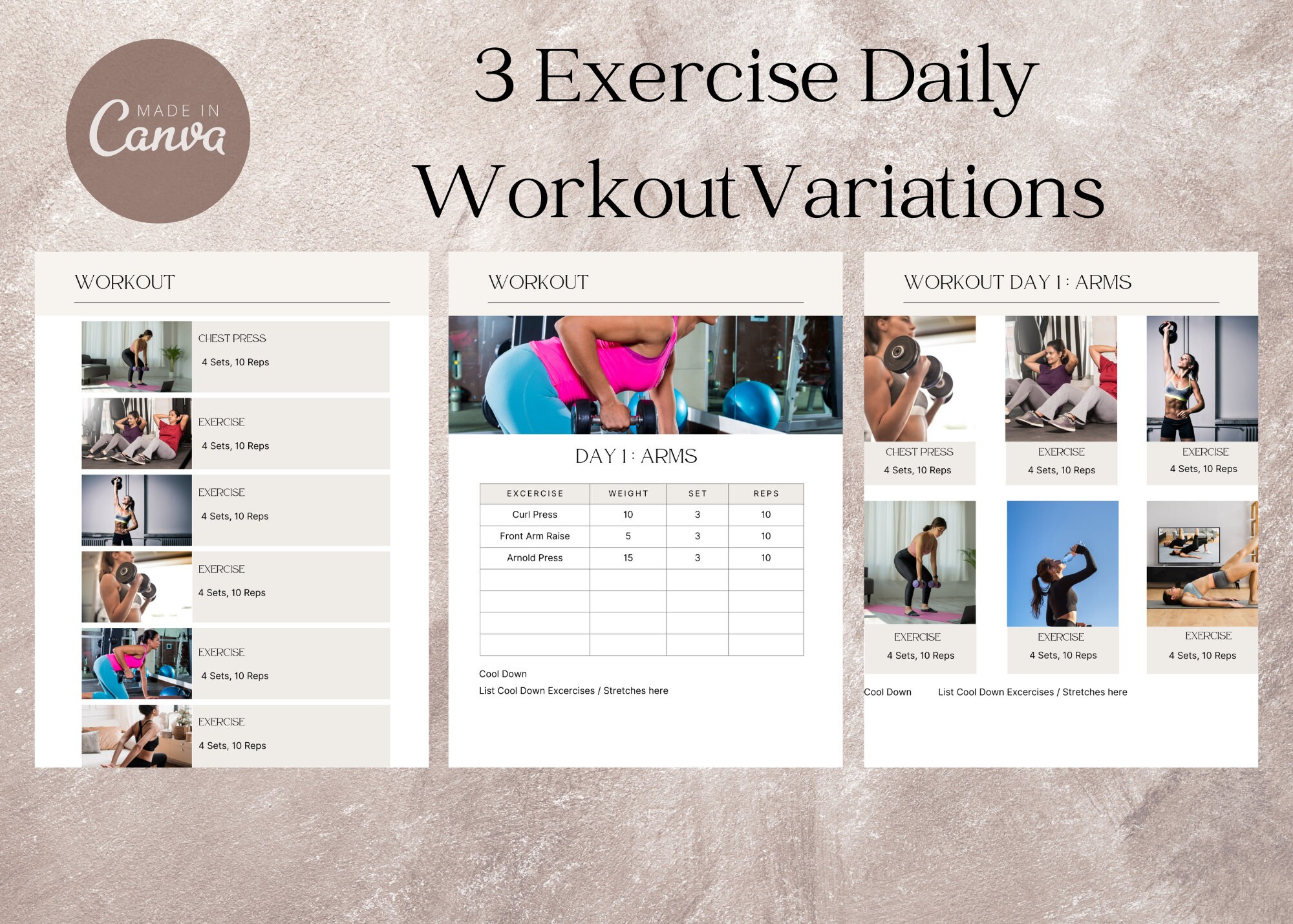 Fitness Ebook Template | Health and Nutrition Guide Book | Pre-designed ...